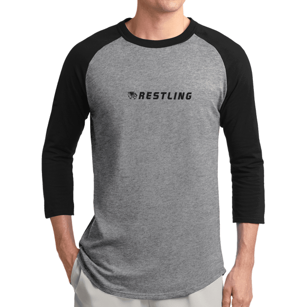 Sport-Tek Colorblock Raglan Jersey- Wrestling Head – ShopWolverine.com